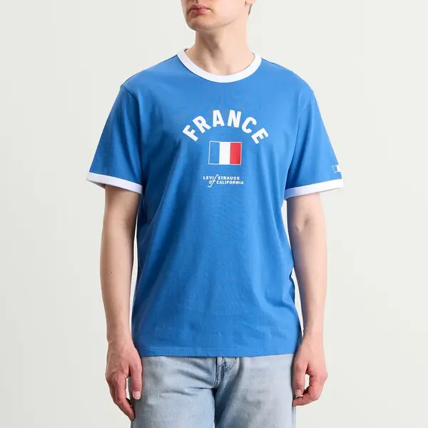 LEVI'S France Retro Ringer T-shirt