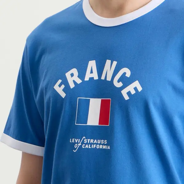 LEVI'S France Retro Ringer T-shirt