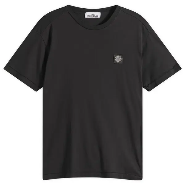 Stone Island Patch Logo T-shirt - Black