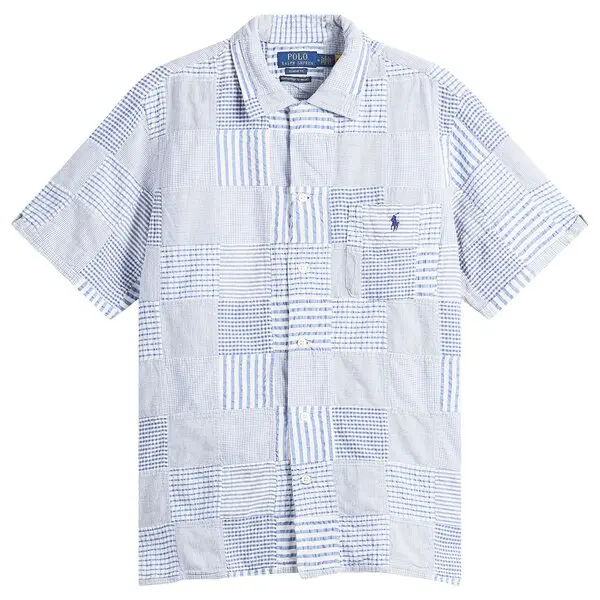 Polo Ralph Lauren Patchwork Vacation Shirt - 7149 Patchwork Blues
