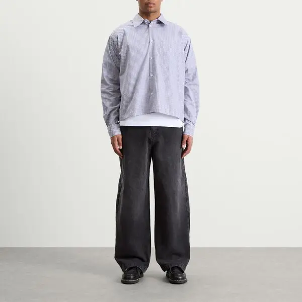 ABOUT:BLANK End. X Check Shirt