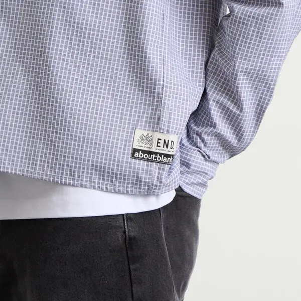 ABOUT:BLANK End. X Check Shirt