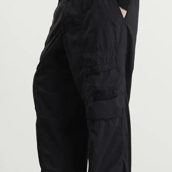 Stone Island Ghost Nylon Smerigliato Cargo Trousers