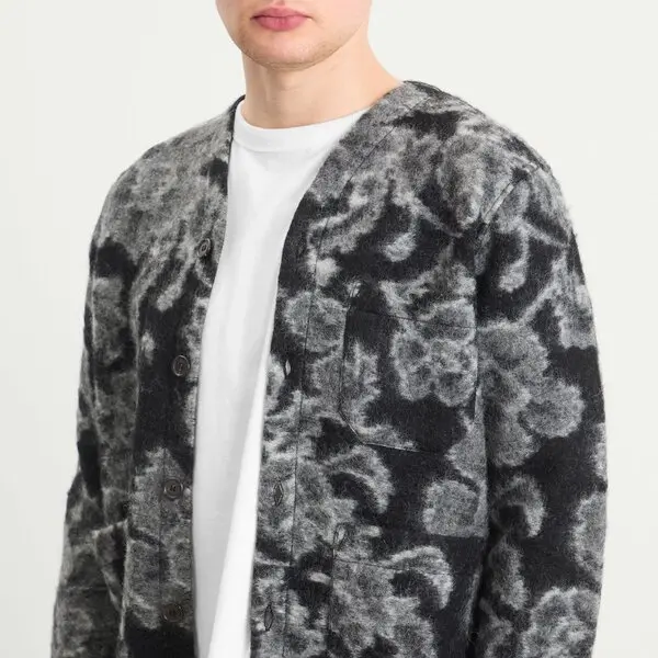 Universal Works Flower Fleece Cardigan