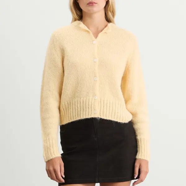 NOTHING WRITTEN Alpaca Knit Cardigan