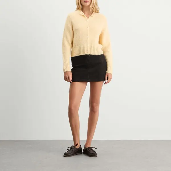 NOTHING WRITTEN Alpaca Knit Cardigan