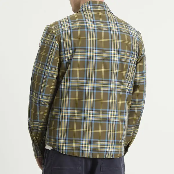Moncler Eco Nylon Check Shirt Jacket