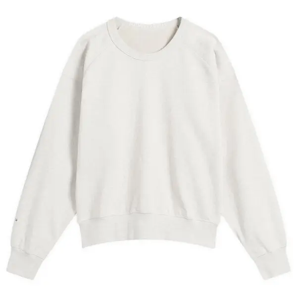 NOTHING WRITTEN Cotton Crewneck Sweatshirt - Gray