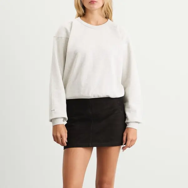 NOTHING WRITTEN Cotton Crewneck Sweatshirt