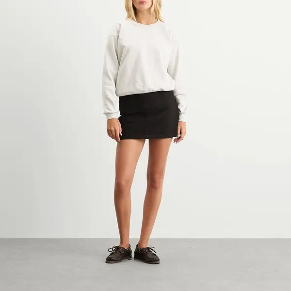 NOTHING WRITTEN Cotton Crewneck Sweatshirt