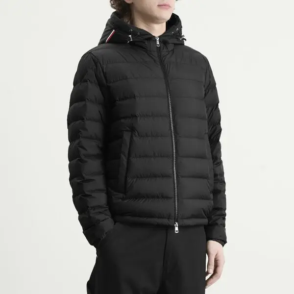 Moncler Vermeille Airsoft Jacket With Down Insulation And Tricolour Detailing