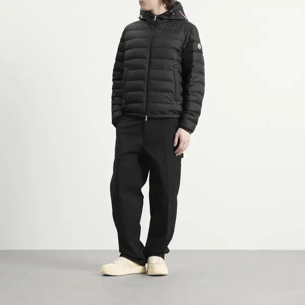 Moncler Vermeille Airsoft Jacket With Down Insulation And Tricolour Detailing