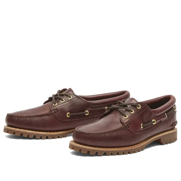 Timberland Noreen Authentic Leather Boat Shoe - Rootbeer