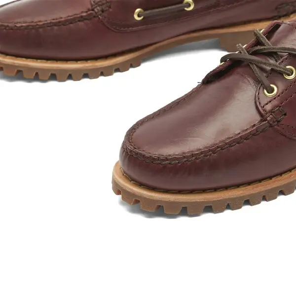 Timberland Noreen Authentic Leather Boat Shoe - Rootbeer