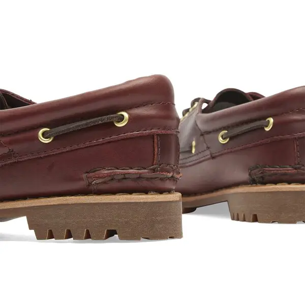 Timberland Noreen Authentic Leather Boat Shoe - Rootbeer