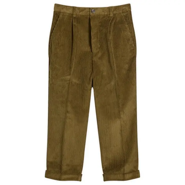 AMI Paris Corduroy Velvet Carrot Trousers