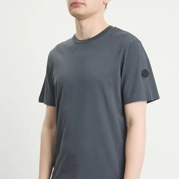 Moncler Neckline Logo Short Sleeve T-shirt