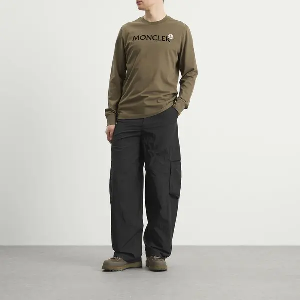 Moncler Long Sleeve Cotton T-shirt