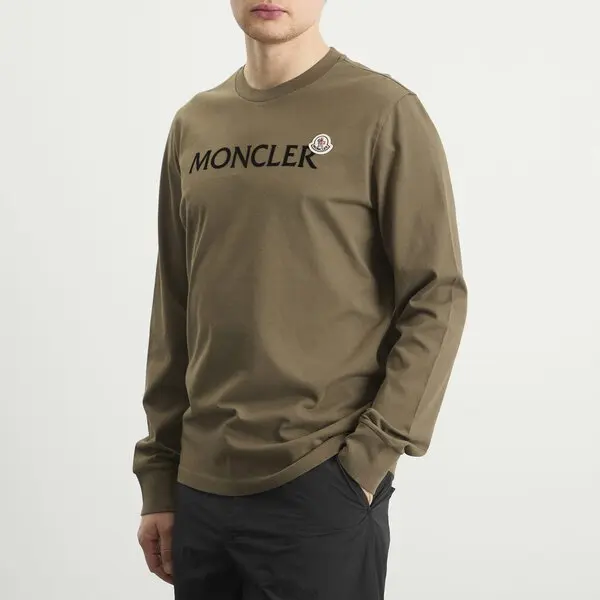 Moncler Long Sleeve Cotton T-shirt