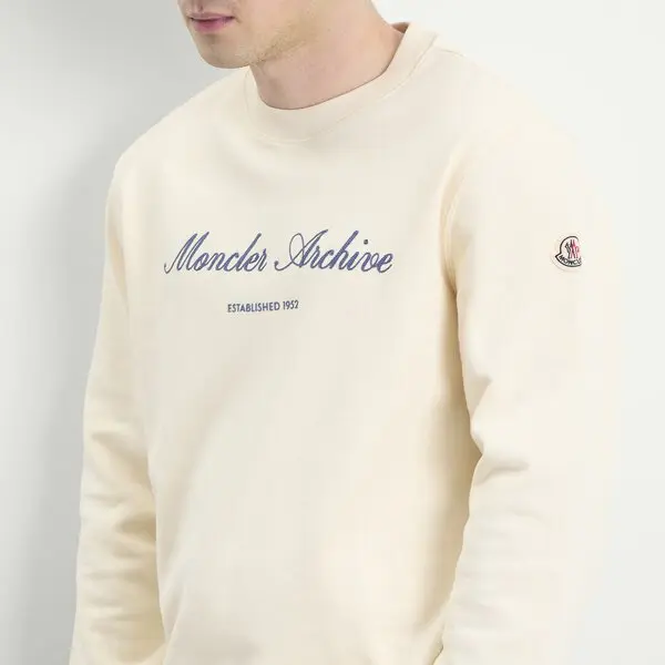 Moncler Archive Embroidered Logo Sweatshirt