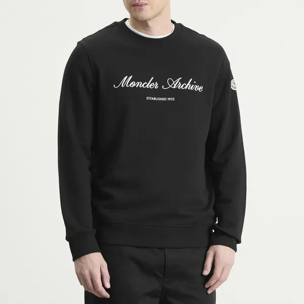 Moncler Archive Embroidered Logo Sweatshirt