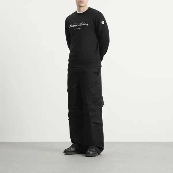 Moncler Archive Embroidered Logo Sweatshirt