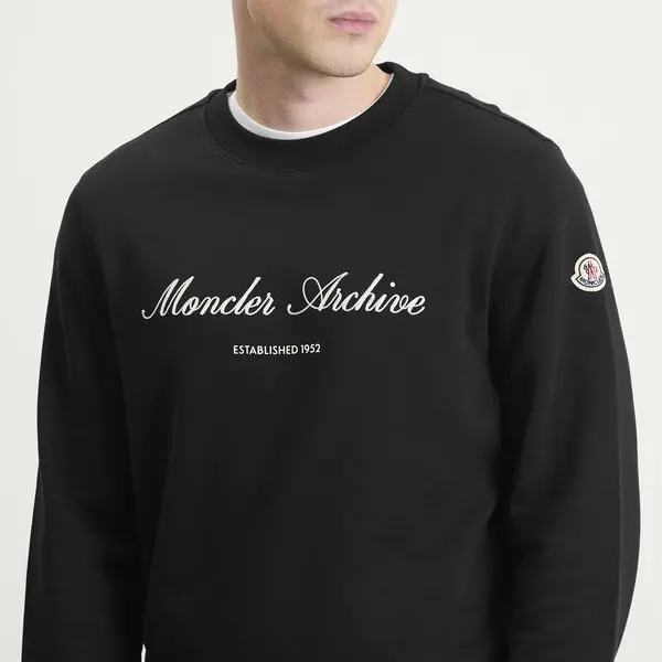 Moncler Archive Embroidered Logo Sweatshirt