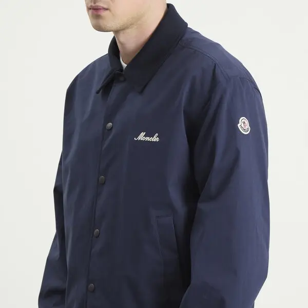 Moncler Arinell Brushed Cotton Shirt Jacket
