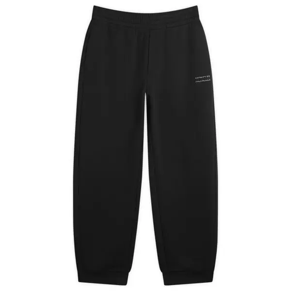 Moncler Stripe Logo Sweatpants - Black