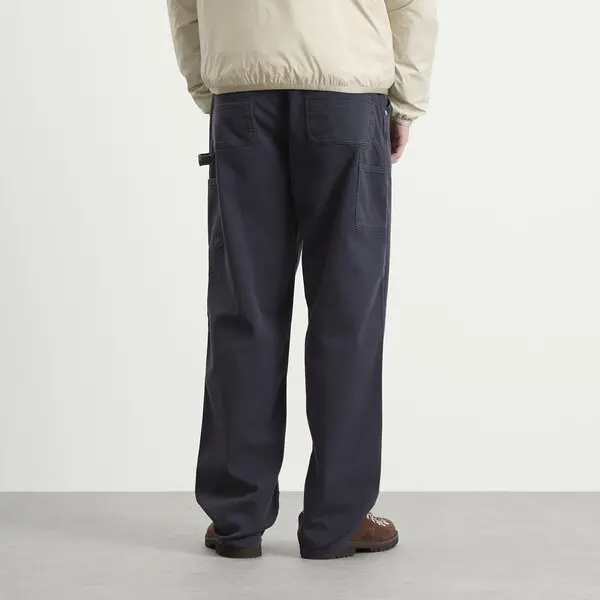 Moncler Gabardine Cotton Carpenter Trousers - Navy