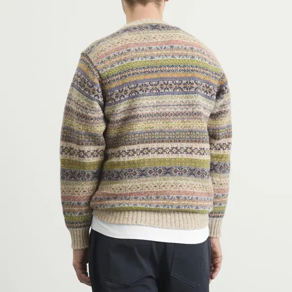 JAMIESON'S OF SHETLAND Fair Isle Crew Knit