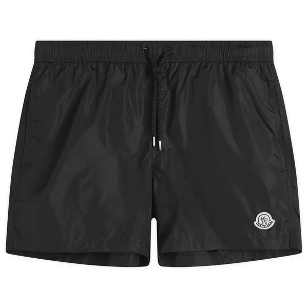 Moncler Nylon Swim Shorts - Black