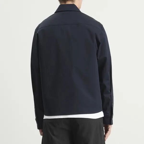 Moncler Gabardine Cotton Shirt Jacket