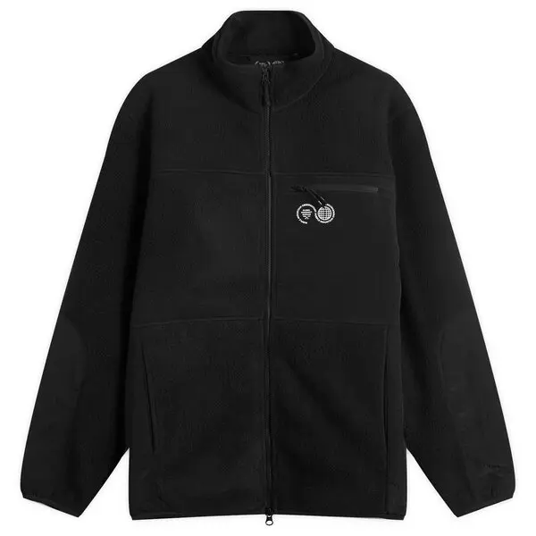PURPLE MOUNTAIN OBSERVATORY Borg Sherpa Fleece Jacket - Black
