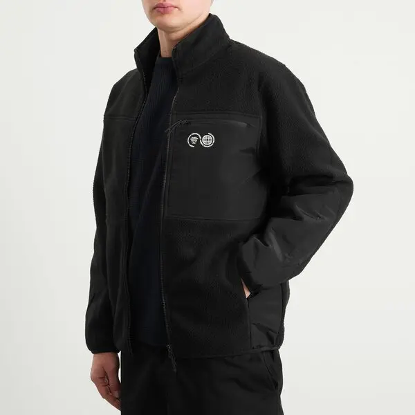PURPLE MOUNTAIN OBSERVATORY Borg Sherpa Fleece Jacket