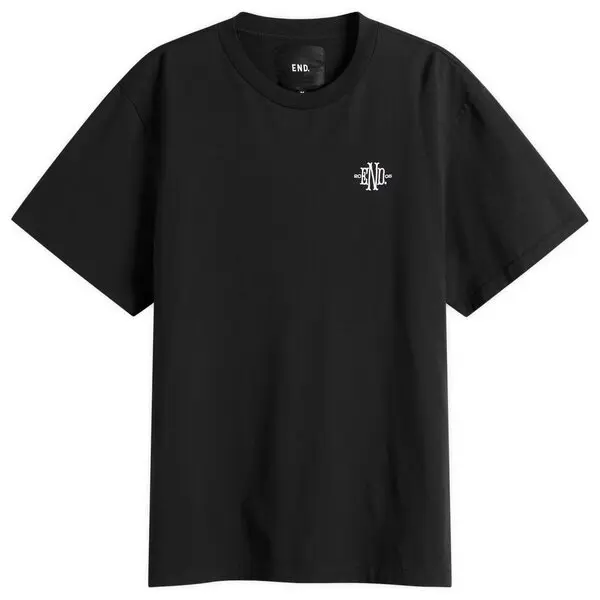 END. Monogram T-shirt In | Size: | 100% Cotton | End Clothing - Black