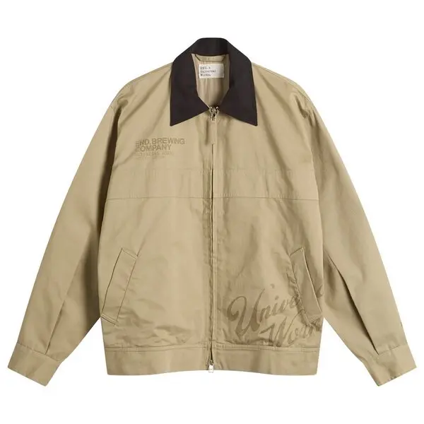 Universal Works End. X Rose & Crown Jacket - Stone