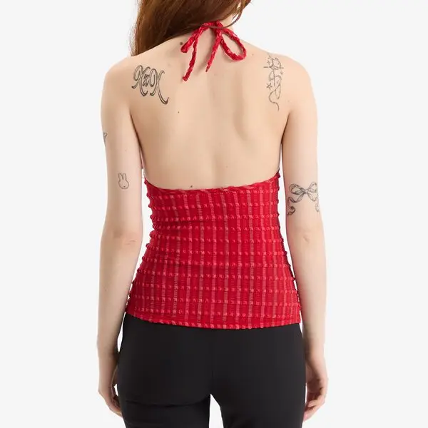 PEACHY DEN Cindy Halter Top