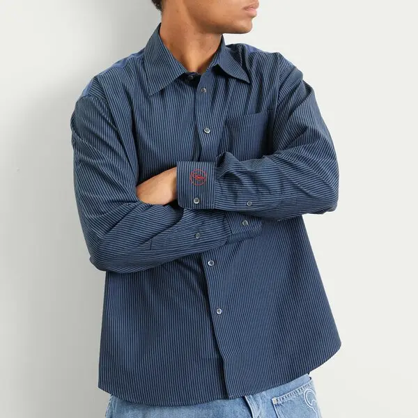 JW Anderson Patchwork Striped Shirt