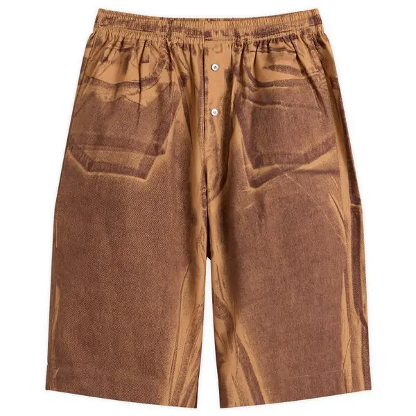 Acne Studios Roximo Tech Light Cotton Shorts - Brown