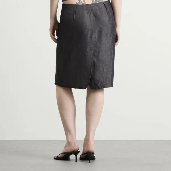 PEACHY DEN Estelle Midi Skirt