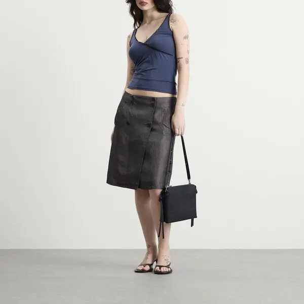 PEACHY DEN Estelle Midi Skirt
