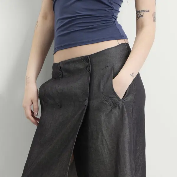 PEACHY DEN Estelle Midi Skirt