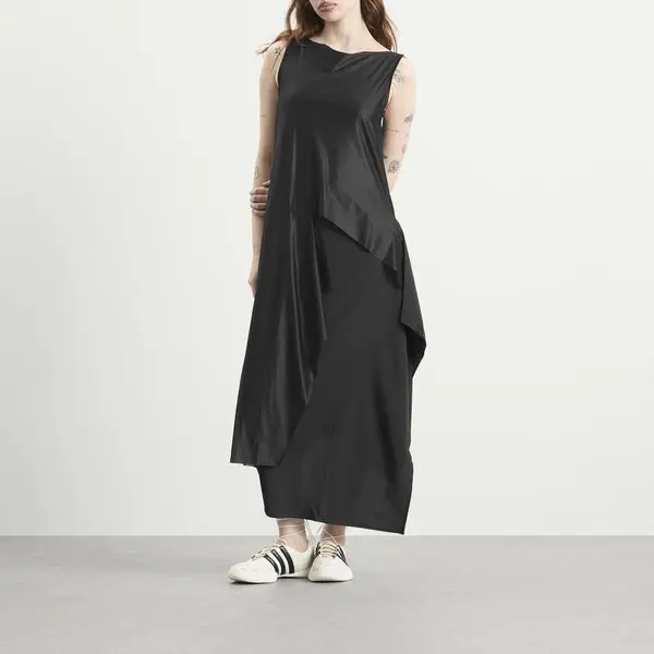 Y3 Mesh Midi Dress