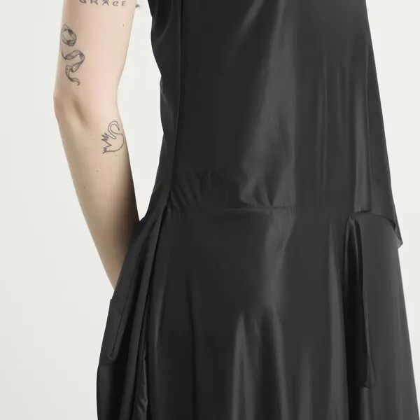 Y3 Mesh Midi Dress