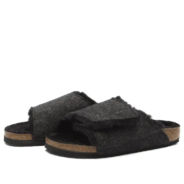 BIRKENSTOCK Solana Felt Shearling
