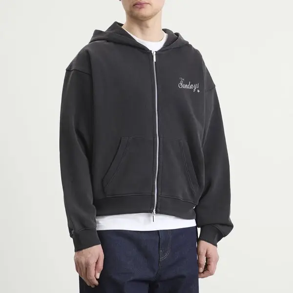 SNDYS. Zip Hoodie - Black