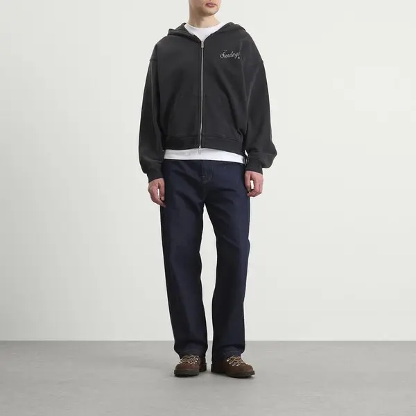 SNDYS. Zip Hoodie - Black