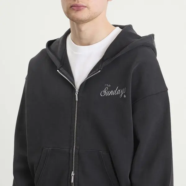 SNDYS. Zip Hoodie - Black