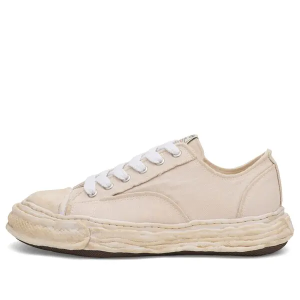 Mihara Yasuhiro Peterson 23 Embroidery Vintage Low - Beige